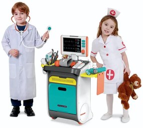 RKToys Dětský lékařský vozík s RTG a EKG Medical