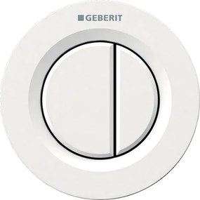 Geberit Typ 01 splachovací tlačítko pro WC bílá 116.042.11.1