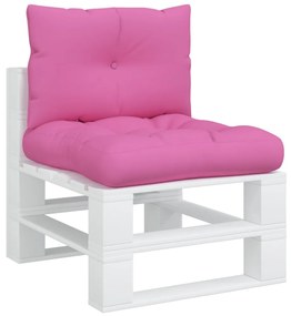 Podušky na nábytek z palet 2 ks růžové oxford - Default Title