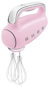 SMEG 50´s Retro Style ruční elektrický šlehač, pastelově růžový, HMF01PKEU