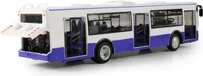 RAPPA 190665 Autobus který hlásí zastávky česky 28 cm modrá / od 3 let