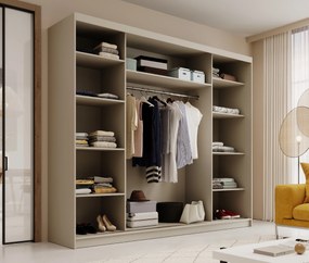 ADRK Furniture Posuvná skříň Andy 250 ADRK-SW-AND-K-250