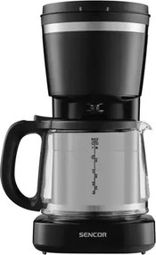 SENCOR SCE 2710BK černá / Kávovar na překapávanou kávu / 1000W / 1.5l