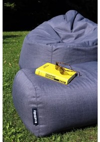 SakyPaky Podnožník outdoor sedací vak šedá