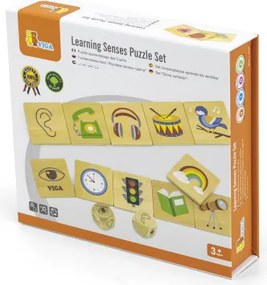 Sada na učení smyslů Viga 44507 puzzle