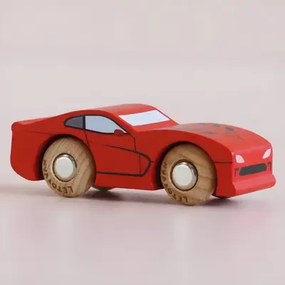 LE TOY VAN Dřevěné autíčko Jasper / červená / od 2 let