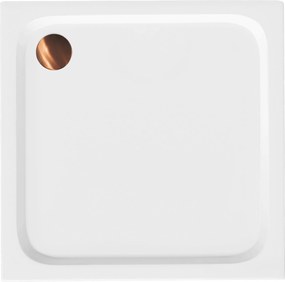 Rea, Sprchová akrylová vanička Rea Belmond White 80x80, KPL-04370