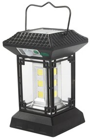 Verk Group Solární lampa se soumrakovým senzorem pohybu 5 režimů 60 led cob s dálkovým ovládáním