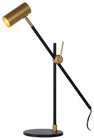 Lucide 30672/01/30 stolní lampa Philine, černá, GU10, 50cm