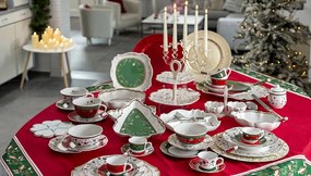 Vánoční velký šálek na čaj, cappuccino 450ml Tempo di Festa BRANDANI