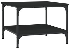 vidaXL Konferenční stolek černý 55 x 55 x 40 cm kompozitní dřevo