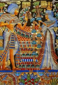 GRAFIKA Puzzle Egyptský papyrus / 1000 dílků / 47,8 x 69 cm
