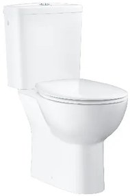 Grohe Bau Ceramic - WC kombi set s nádržkou a sedátkem softclose, rimless, alpská bílá 39496000