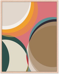 Zarámovaný digitální tisk Geometric Art