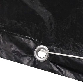 Plachty na opalovací lehátko 2 ks s 8 očky 218 x 77 x 55 cm 279133