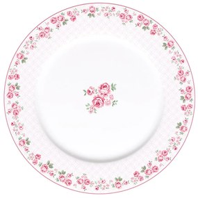 Porcelánový talíř velký s květy Lucy 23 cm (ISABELLE ROSE)