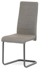 Jídelní židle SAVONA — látka, více barev Krémová