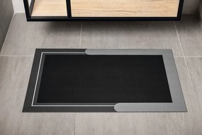 Aqualine Aqualine, Koupelnová předložka 60x120cm, absorpční, šedá, PCD014V