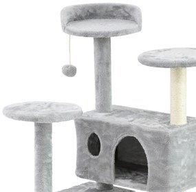 Kočičí škrabadlo Flop 130 cm šedé