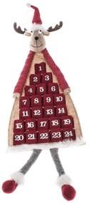 Závěsný adventní kalendář Sob, 110 cm