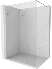 Mexen Lunar sprchová stěna Walk-in levá 140 x 200 cm, transparentní 8 mm, chrom - 830-140-000-01-00-L