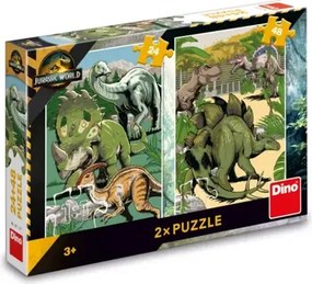 DINO Jurský svět / 24+48 dílků / od 4 let