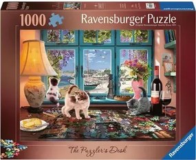 Ravensburger Puzzle Stůl milovníka puzzle / 1000 dílků