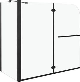 Skládací sprchový kout ESG 120 x 68 x 130 cm černý 147190