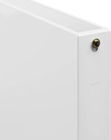 Mexen CF22, plochý panelový radiátor 900 x 2000 mm, spodní připojení, 4399 W, bílá, W622F-090-200-00