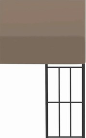 Altán ke zdi 4 x 3 m taupe textil 312261