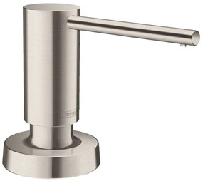 Hansgrohe - Dávkovač mycích prostředků A51, 500 ml, nerezová ocel 40448800