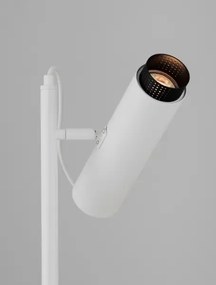 Designová stojací lampa Nessi Bílá