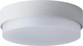 OS TRI50087 TRITON 1 stropní/nástěnné průmyslové plastové svítidlo stříbrná / bílá IP65 2x25W E27 (původní kód OS 50087) - OSMONT