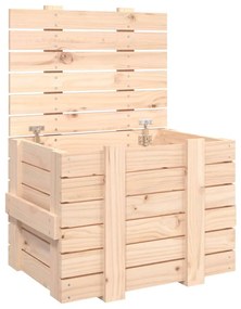 824993 vidaXL Úložný box 58 x 40,5 x 42 cm masivní borové dřevo