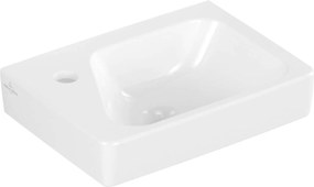 Villeroy & Boch Architectura - Umývátko 36x26 cm, bez přepadu, s otvorem pro baterii vlevo, alpská bílá 43853701