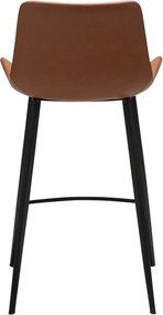Koňakově hnědá barová židle (výška sedáku 65 cm) Hype – DAN-FORM Denmark
