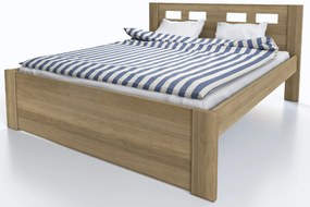Vlastní výroba Dubová postel Lucia