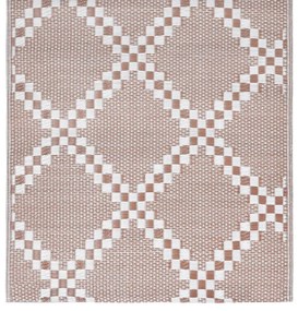 Venkovní koberec hnědý 160 x 230 cm PP,  310434