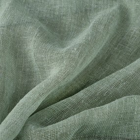 ZÁVĚS NA KROUŽCÍCH ANGELICA 140X250 CM MÁTOVÁ