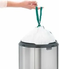 Brabantia Touch Bin New Odpadkový koš 30 L bílý / 29.5 x 72 x 32 cm
