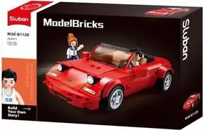 Sluban Model Bricks M38-B1128 Sportovní vůz MX5 / LEGO - kompatibilní