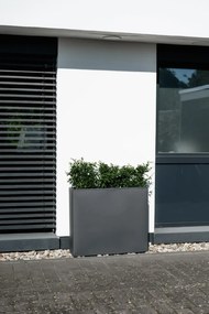 Květináč ELEMENTO, pozink, šířka 90 cm, antracit