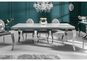 Massive home | Jídelní stůl Barock 180x90 dekor mramor