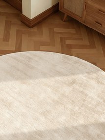 Vikosa, Kusový koberec Vikosa Jane 106293 Ivory kruh, 120x120 (průměr) kruh, bílá, dětský pokoj