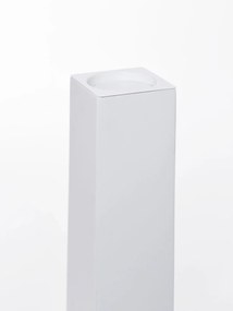 Váza OBELISK, sklolaminát, výška 120 cm, bílá, outlet