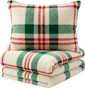 Mikroplyšové povlečení WINTER PLAID barevné Rozměr povlečení: 70 x 90 cm | 140 x 220 cm