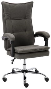 Kancelářská židle šedá textil 20366