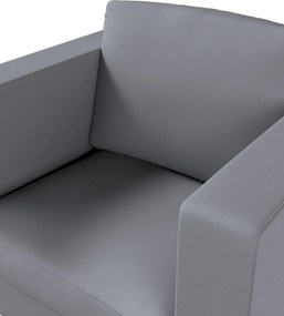Potah na křesko IKEA Karlanda, krátký barva šedá