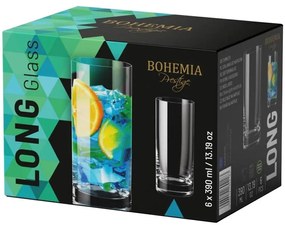 Bohemia prestige sklenička long 390ml 6 ks 802183