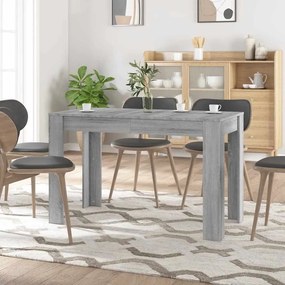 vidaXL Jídelní stůl 120 x 60 x 76 cm kompozitní dřevo [800432] Barva: šedá sonoma